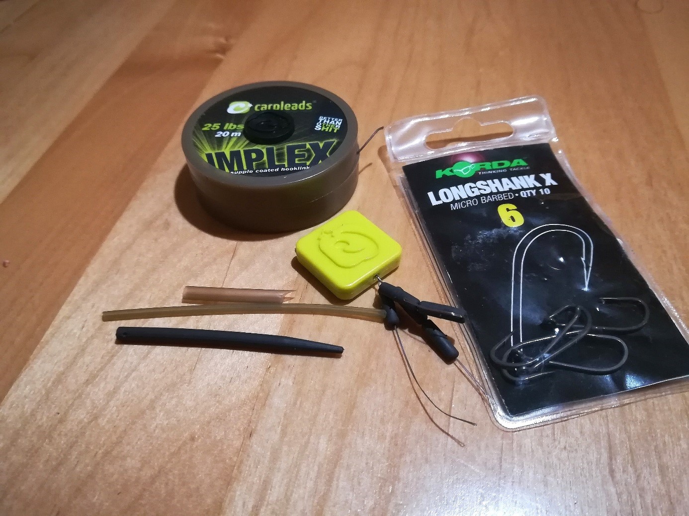 Longshank-Rig zum Karpfenangeln - Boilies-Angeln